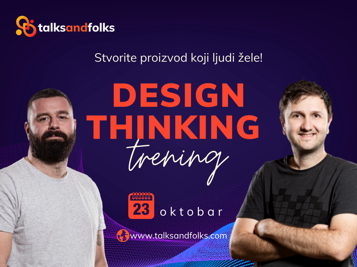 Najava: Design Thinking trening | MarketingITD
